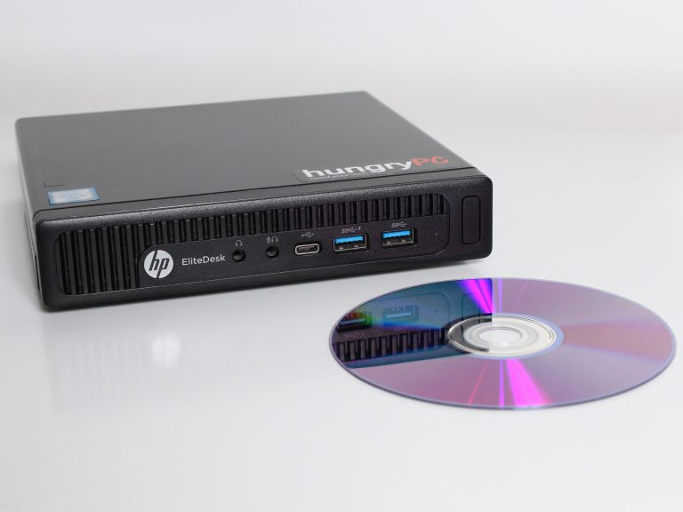 HP EliteDesk Mini PC, Core i5, 8GB RAM, 256GB SSD + 500GB HDD, Win 11 ...