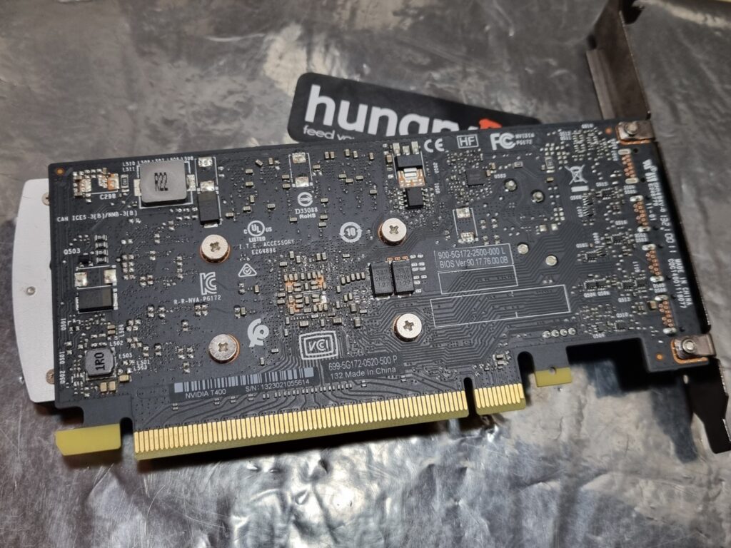 Nvidia Quadro T400 2GB Graphics Card, Full Height PCI-E, 3x Mini ...