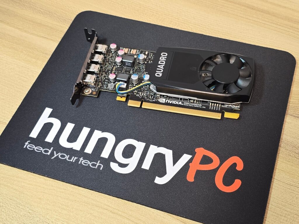 Nvidia Quadro P600 2GB Graphics Card, Low Profile PCI-E, 4x Mini ...