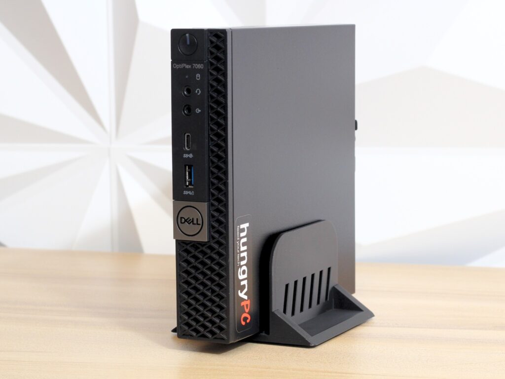 Mini PC Vertical Desk Stand - Works with most HP, Dell, Lenovo Mini PC ...