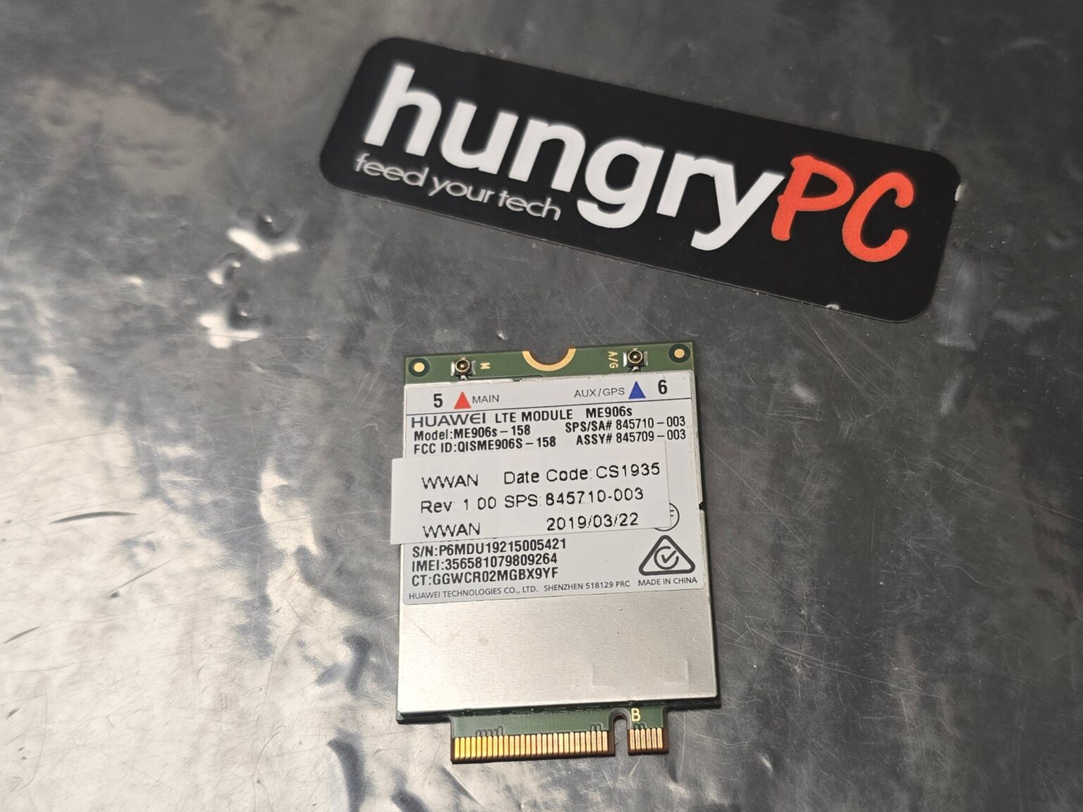 Huawei ME906S-158 4G LTE WWAN Modem Module (Mini PCI-E Card) - Used ...
